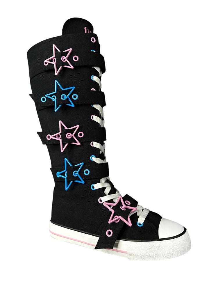 RAWR XD STARS - BLACK/PINK/BLUE - Y R U